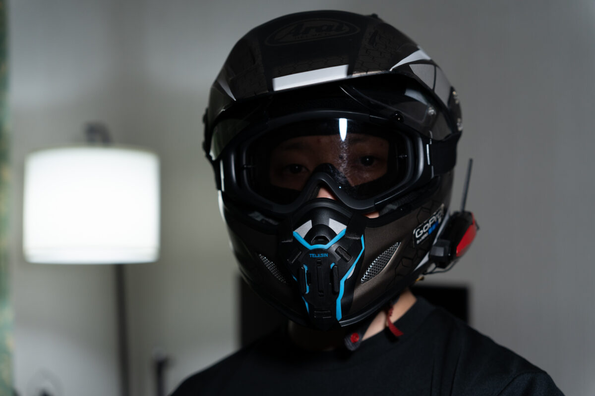 Araiツアークロス3にはSWANSのダートゴーグルMX-TALONがピッタリ | monospeak